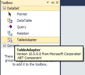 Asp.Net Ms Access 2010 Dataset- TableAdapters & Querys