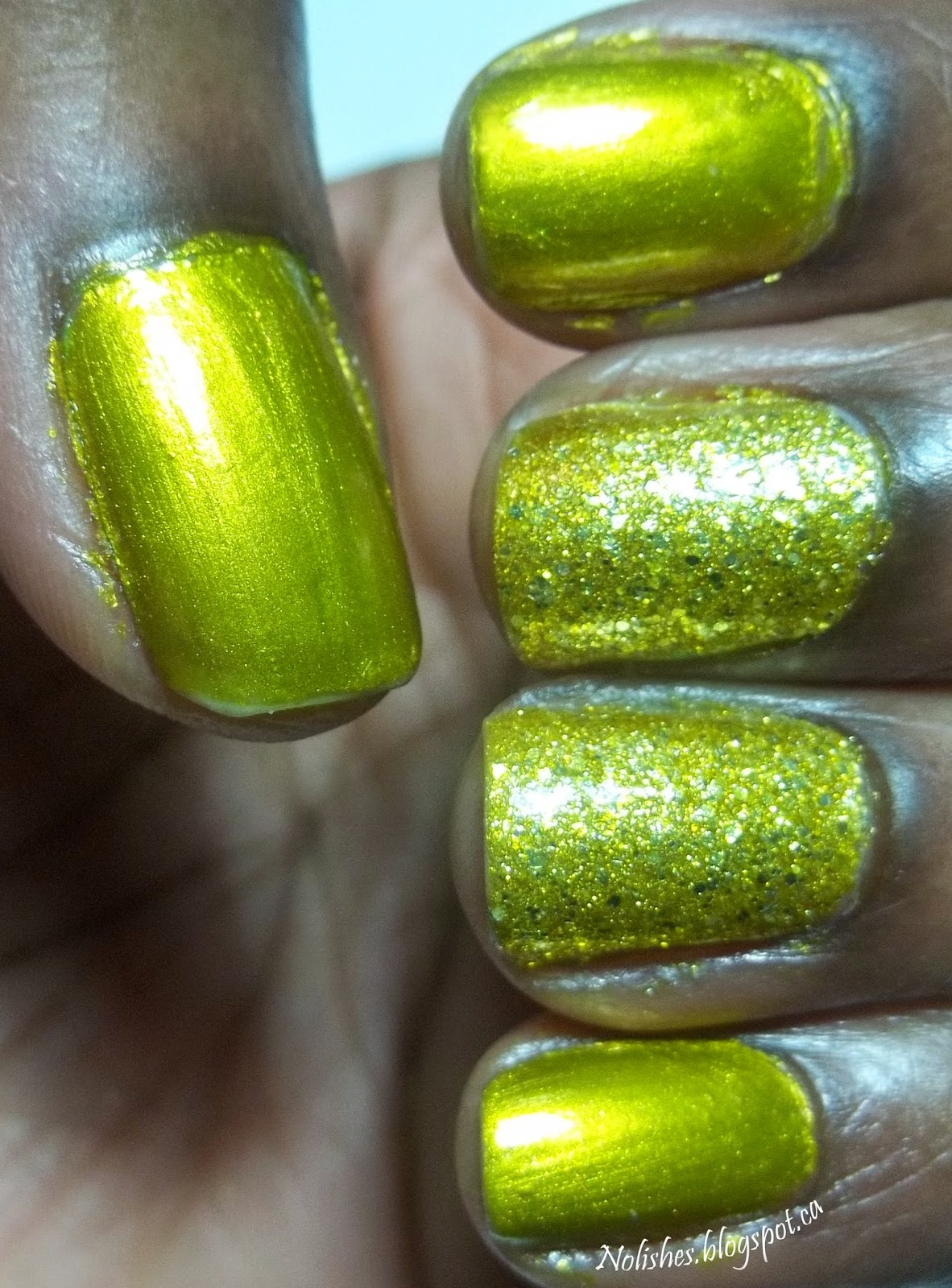 Nolishes: Chartreuse Mani