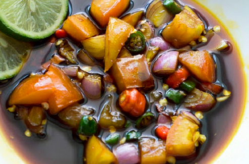 Kuliner Bunda Tercinta: SAMBAL CALO CALO Khas Maluku