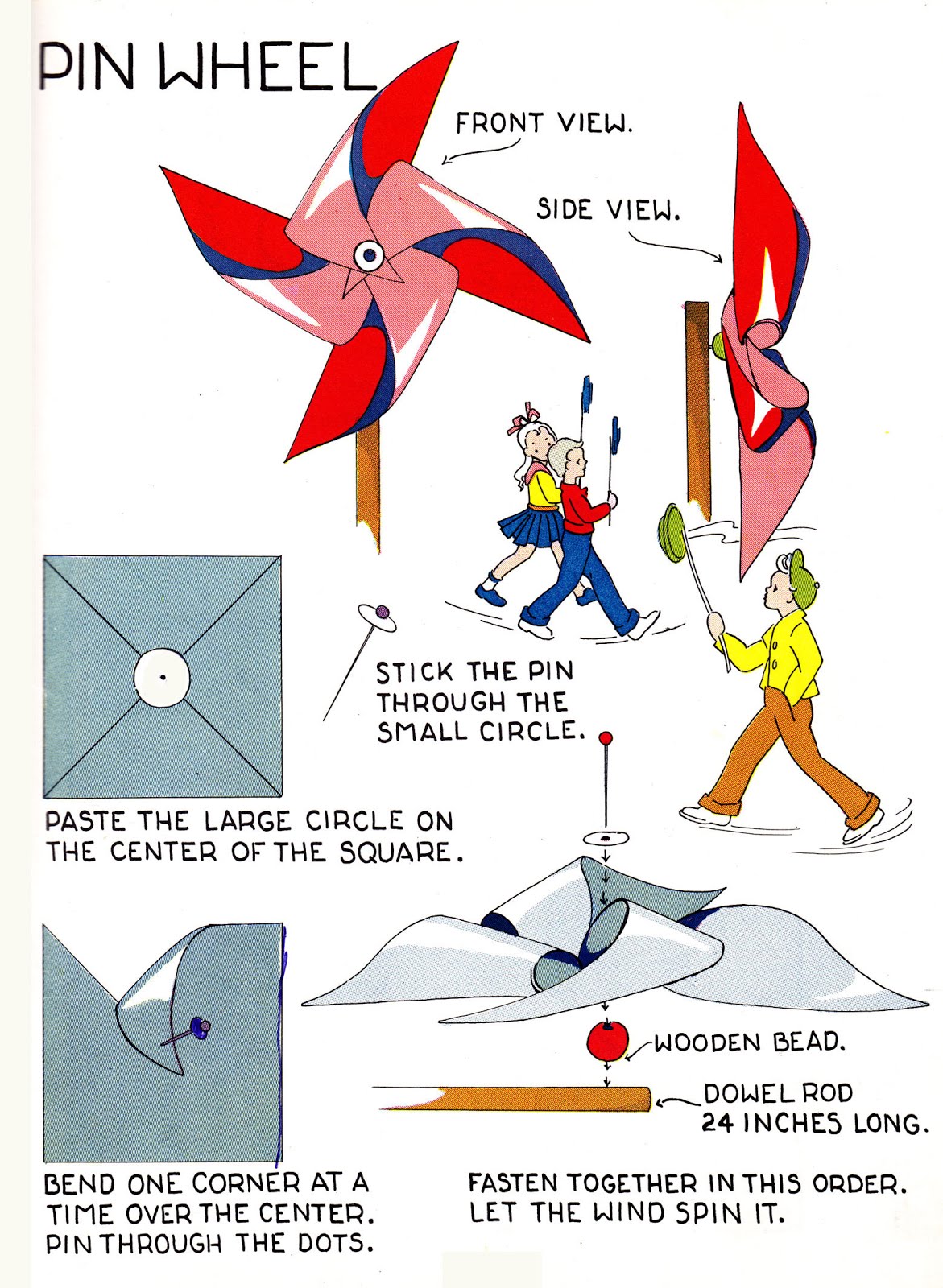 Progress is fine, but it's gone on for too long.: Making a Pin Wheel, 1955