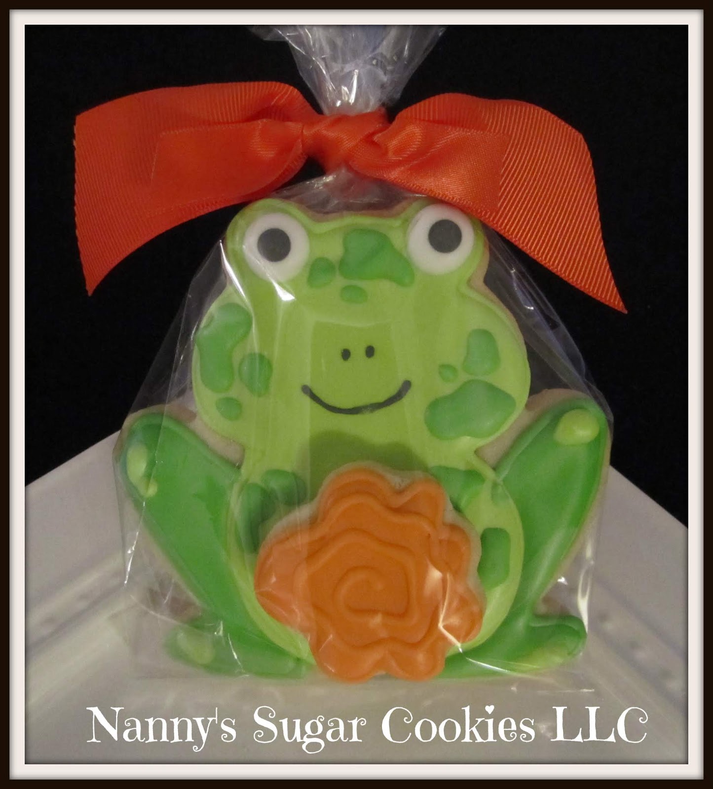 Nanny's Sugar Cookies LLC: Frogs and Flowers...