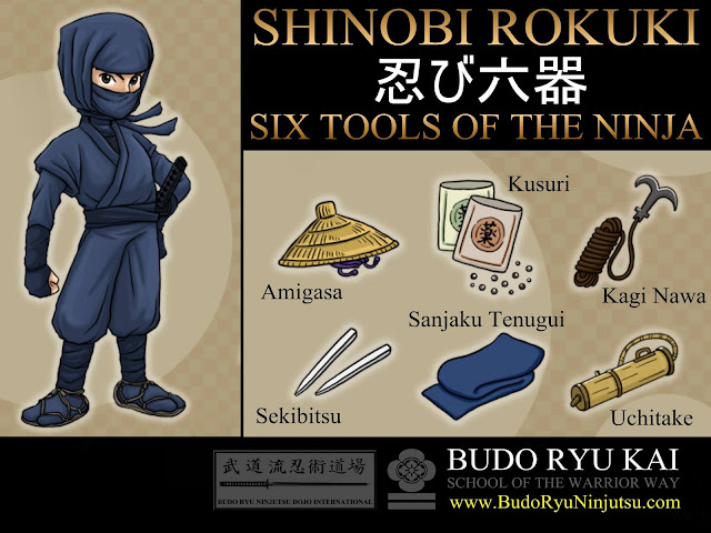 The Karate Kid Blog: 6 tools of the ninja