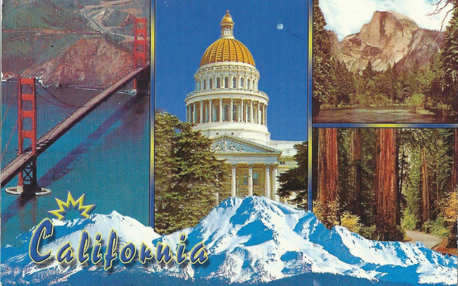 A Journey of Postcards: The 31th state: California | USA