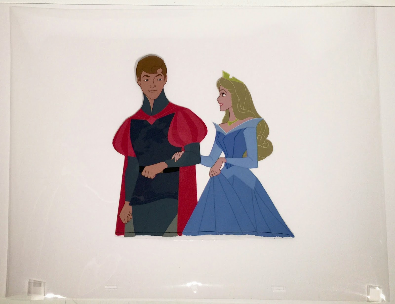 Animation Collection: Prince Phillip and Princess Aurora Production Cel ...