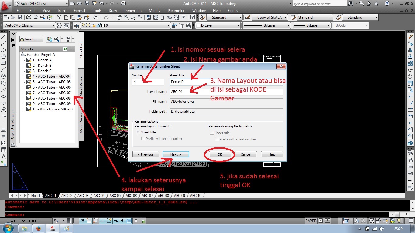Cara Mencetak atau Print dengan cepat di AUTOCAD semua versi ( 2002 ...