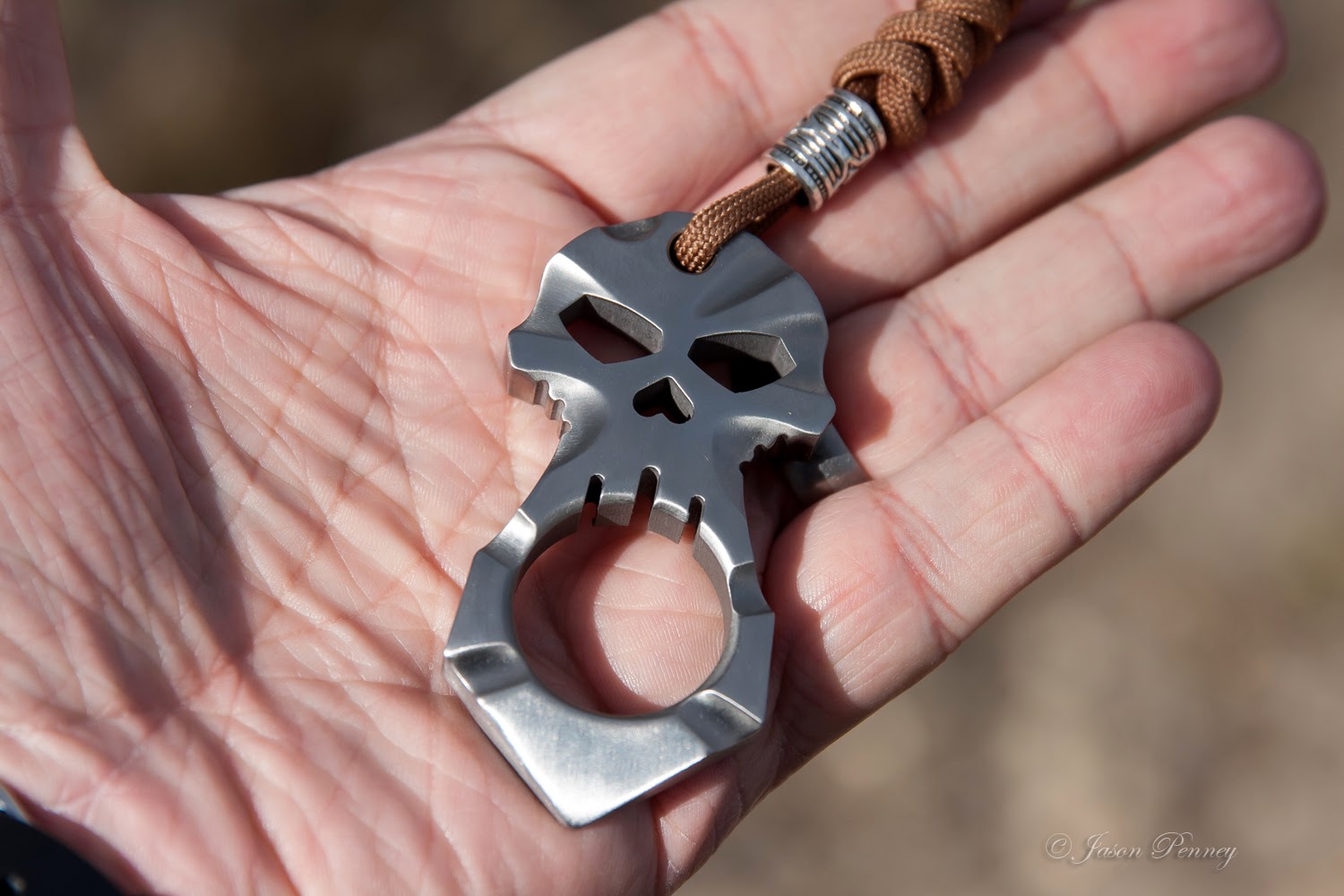 El Centavo's Gear Reviews: Titanium Skull Pendant / Self Defense tool ...