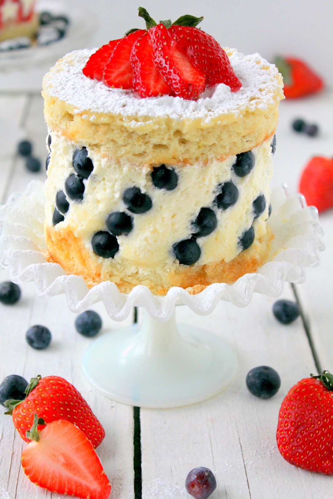 Cherry Tea Cakes: Fraisier
