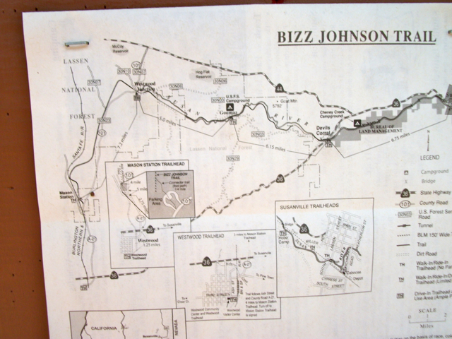 Chuck's Adventures: Bizz Johnson National Recreational Trail