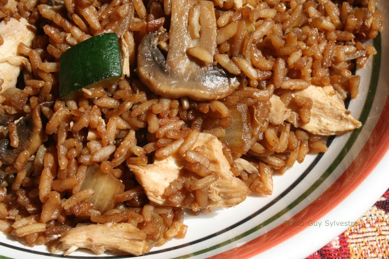 Passeport-Cuisine: Riz frit au poulet tout simple