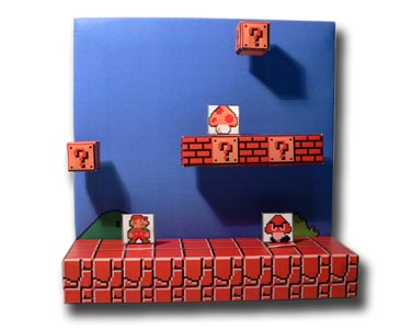 Papercraft: Super Mario World 1-1 ~ Dinosaurio-Games