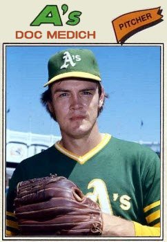 1977 Baseball Cards Update: 1977 Oakland A's