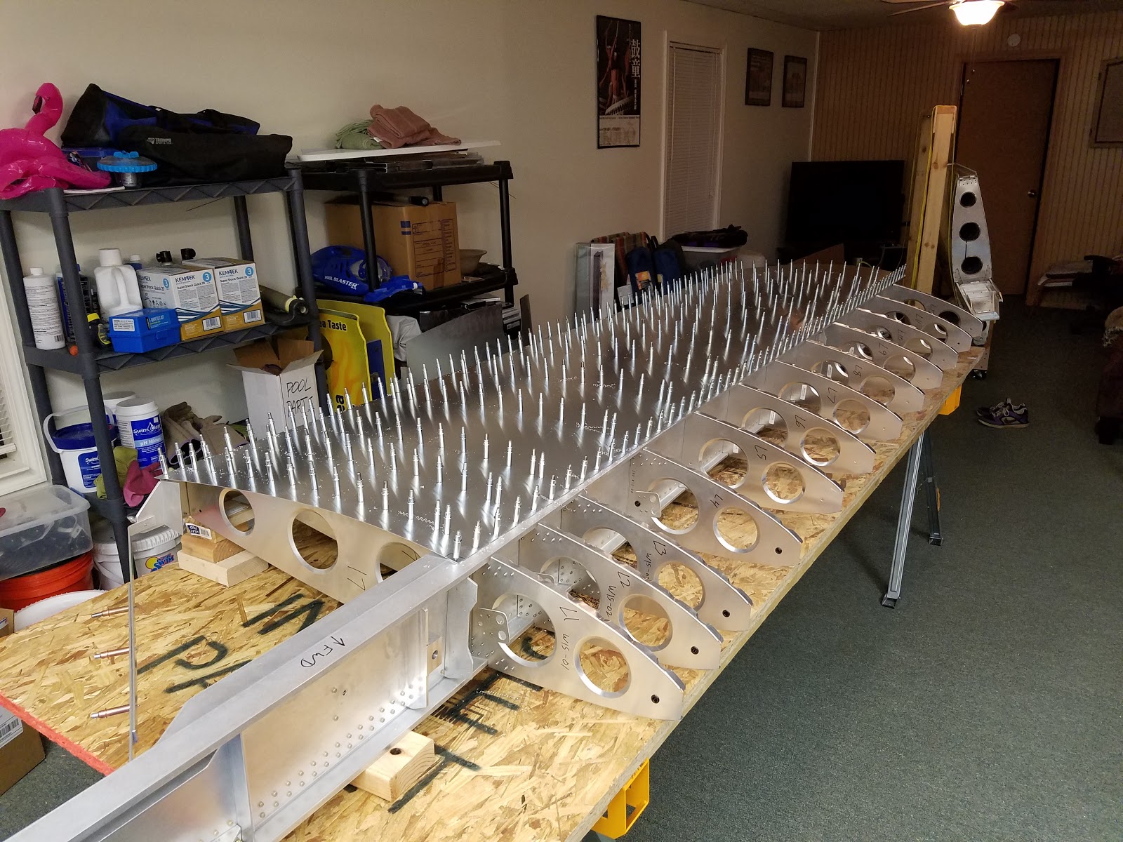 Paegelow's Waiex-B Build Log: LH Wing Skins, part 1 (2)