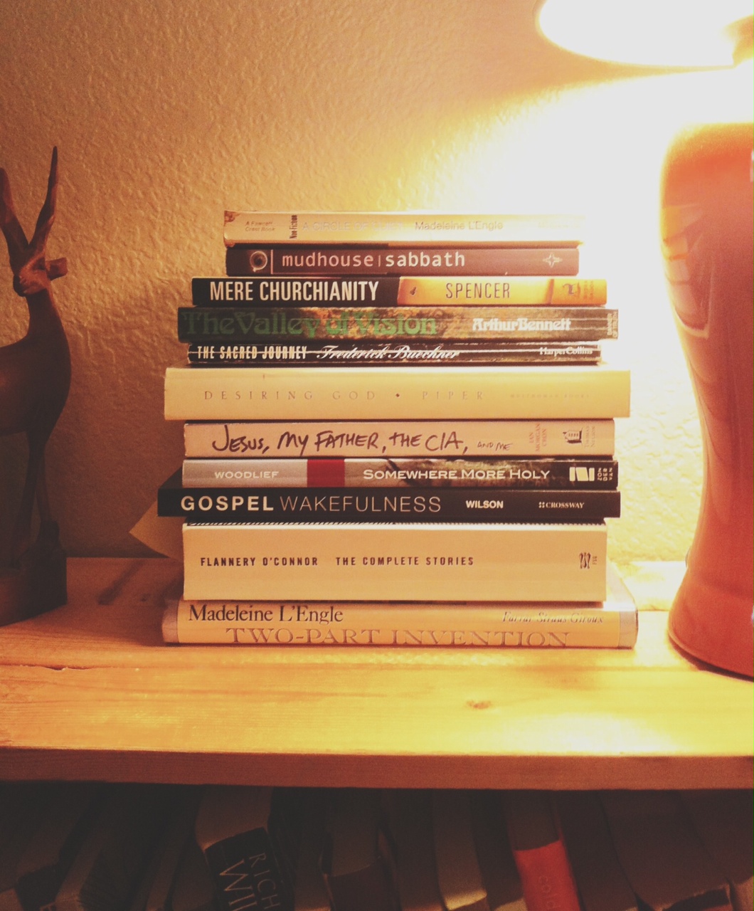 I STACKED UP TEN BOOKS — sayable
