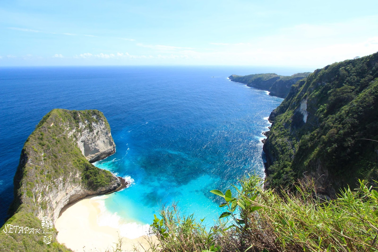 SETAPAK KECIL: Pantai Kelingking, Satu Lagi Keindahan Dari Nusa Penida