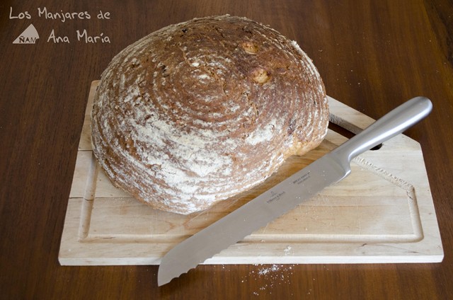 Los manjares de Ana María: Pan de Viena con muesli