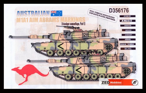 ZED Hobbies: Review : Echelon Fine Details Australian M1A1 AIM Abrams ...
