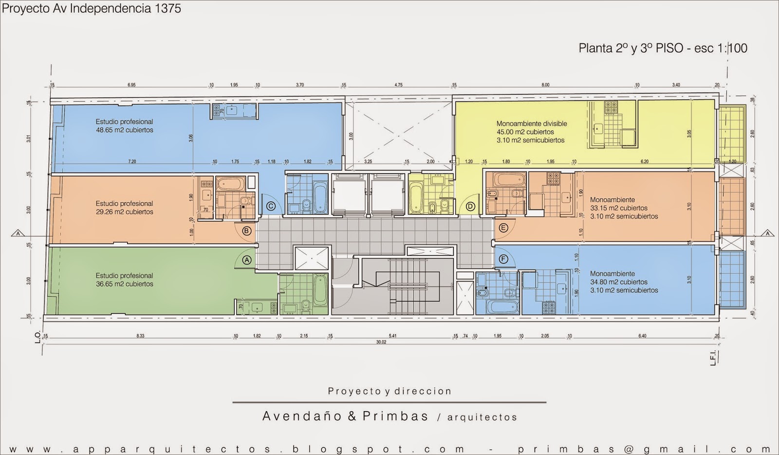 Edificio Independencia 1375: Las Unidades