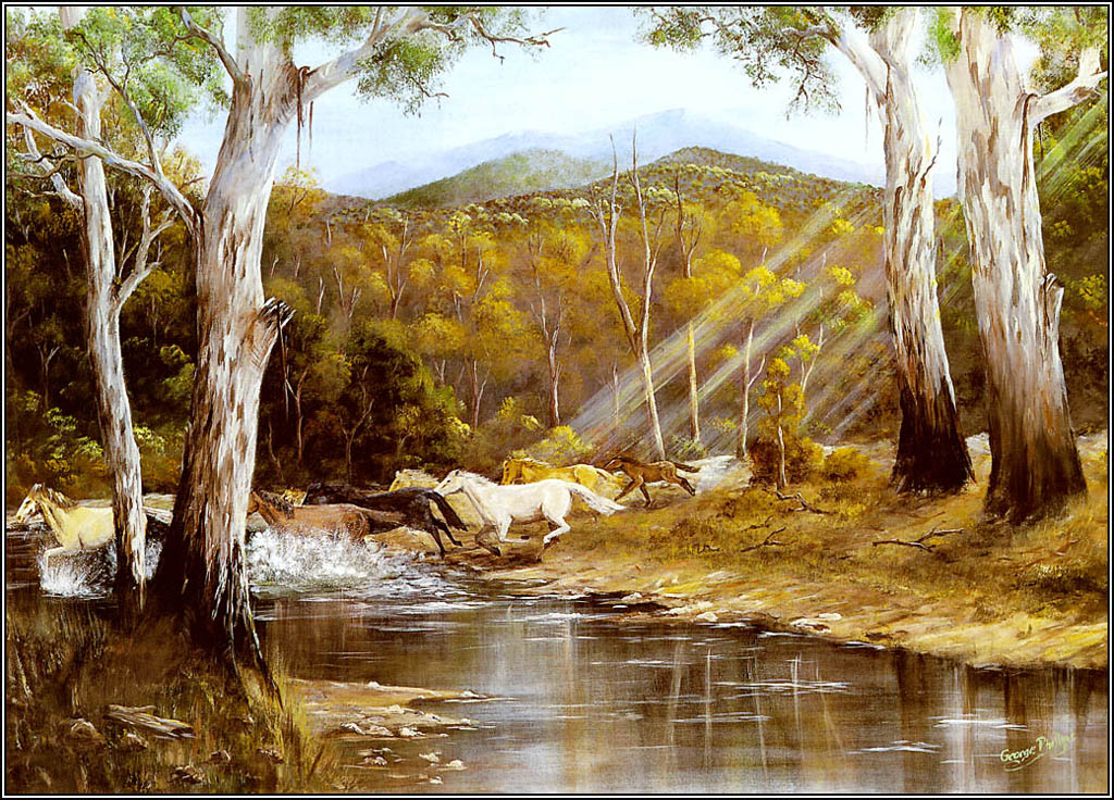 Culture and Art: George Phillips Paintings