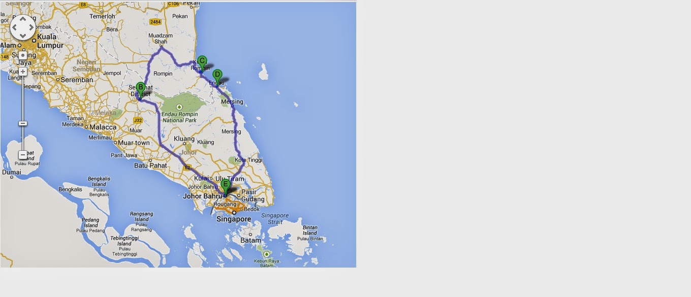 Coretan Pengembaraan : Endau Beach Resort, Pantai Penyabong