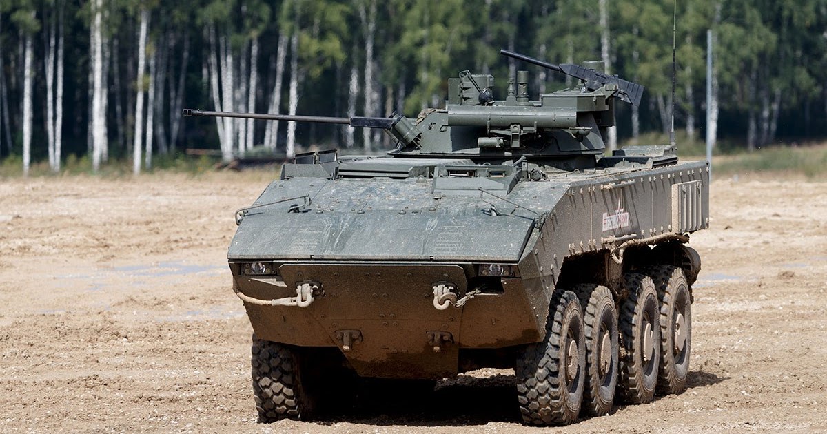 Military and Commercial Technology: BMP-K K-17 "Boomerang" on a dynamic ...