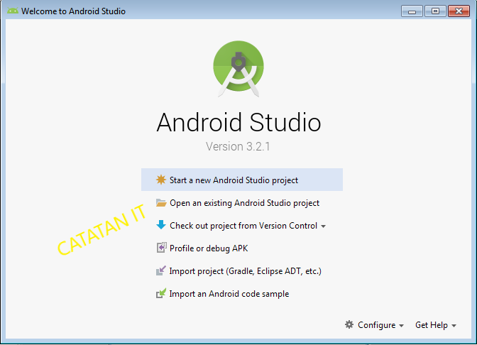 CARA INSTALL ANDROID STUDIO ~ Catatan IT