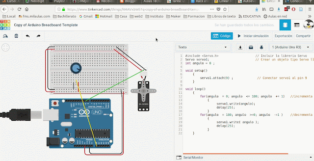 Cultura Maker: Tarea arduino