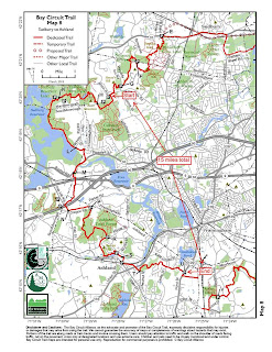 Breakheart Trail Running: Bay Circuit Trail Map 8 - Framingham to ...