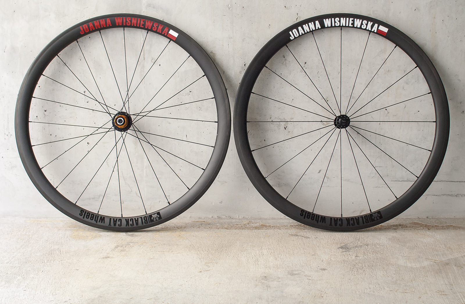 Blackcat wheels: Graphene Premium dedicated hoops for Joanna