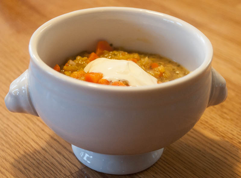 Millas hälsoblogg: Morotssoppa med röda linser