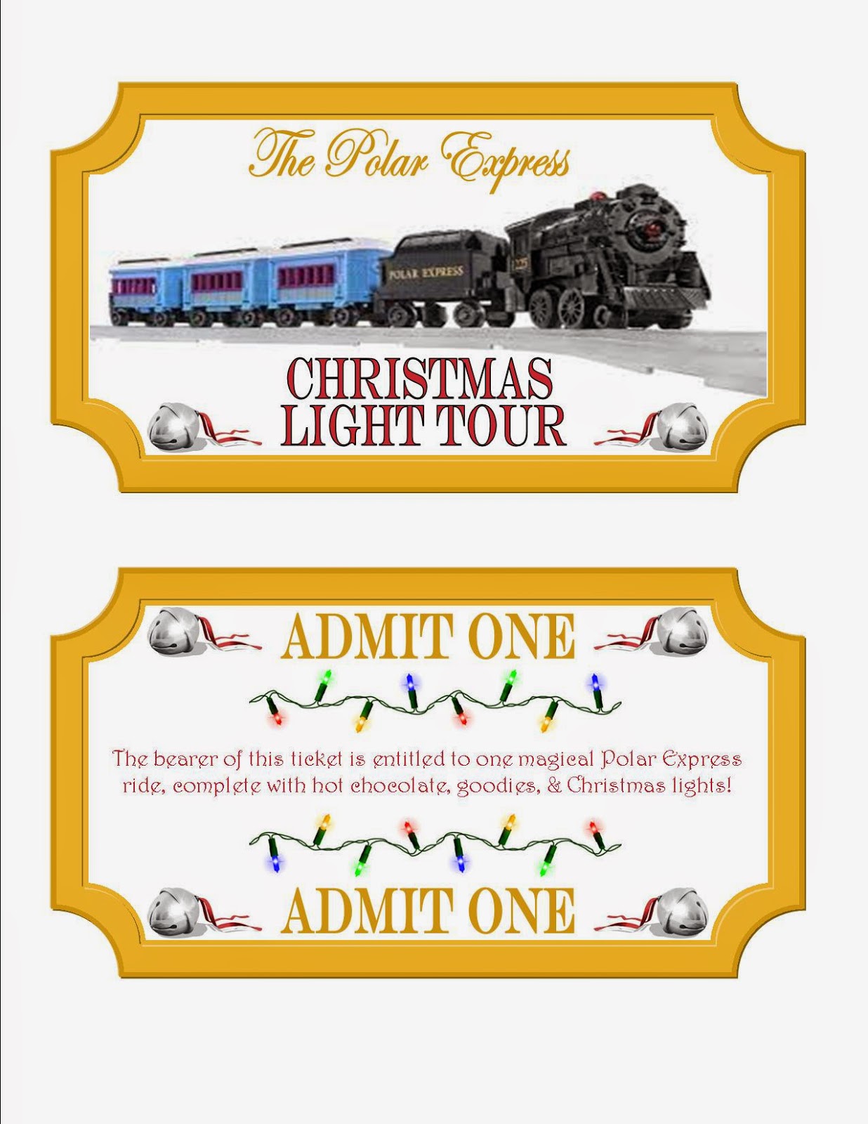 Happy Modern Hippy: 7 Days of Christmas: Day 1 - Polar Express ...