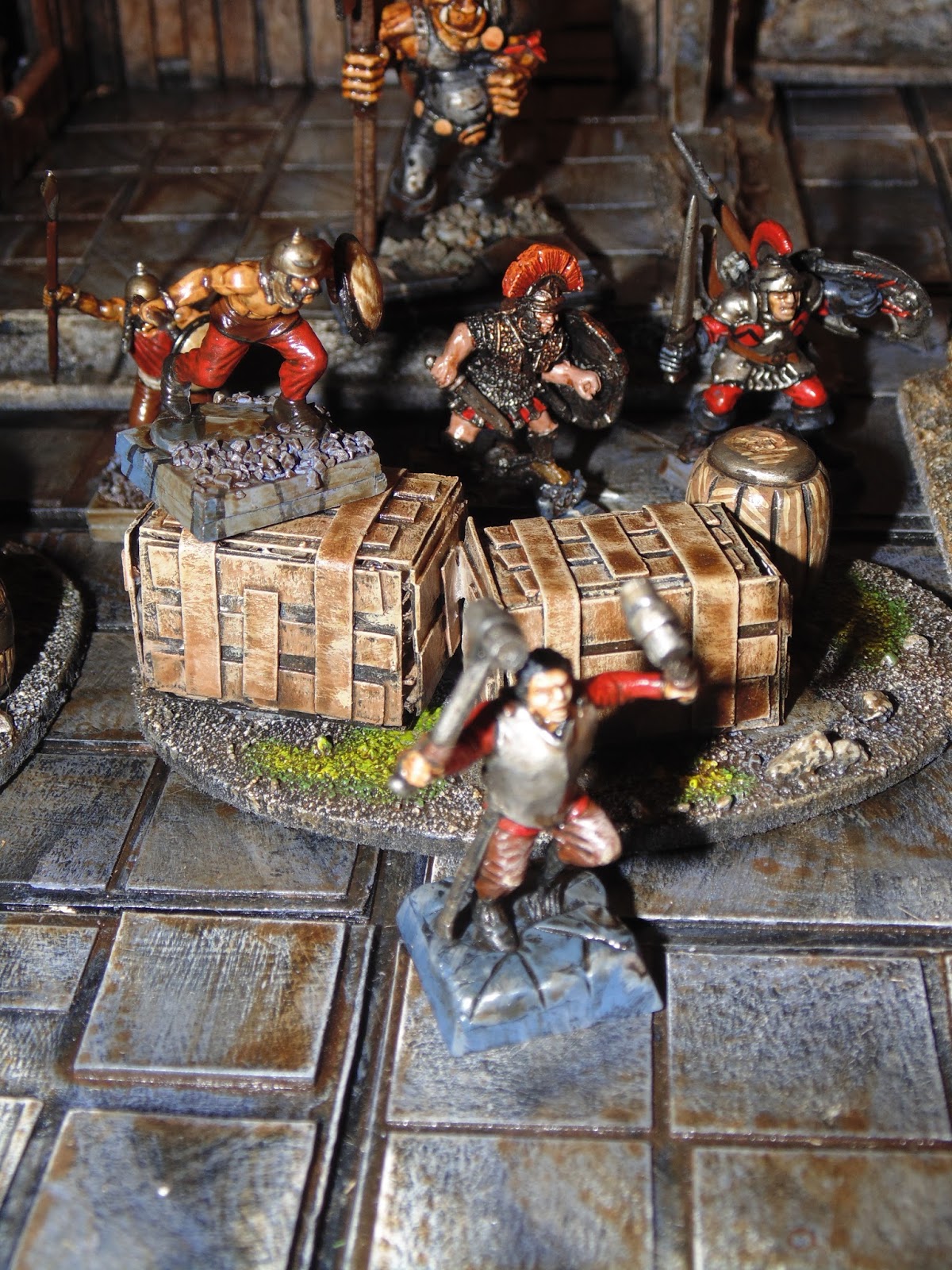 Daxio's Uneventful Day: Mordheim: Barrels and Crates