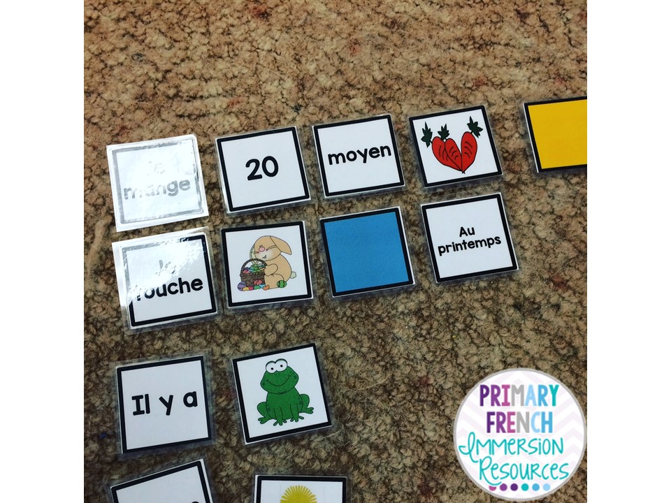 What we've been working on... - Primary French Immersion Resources