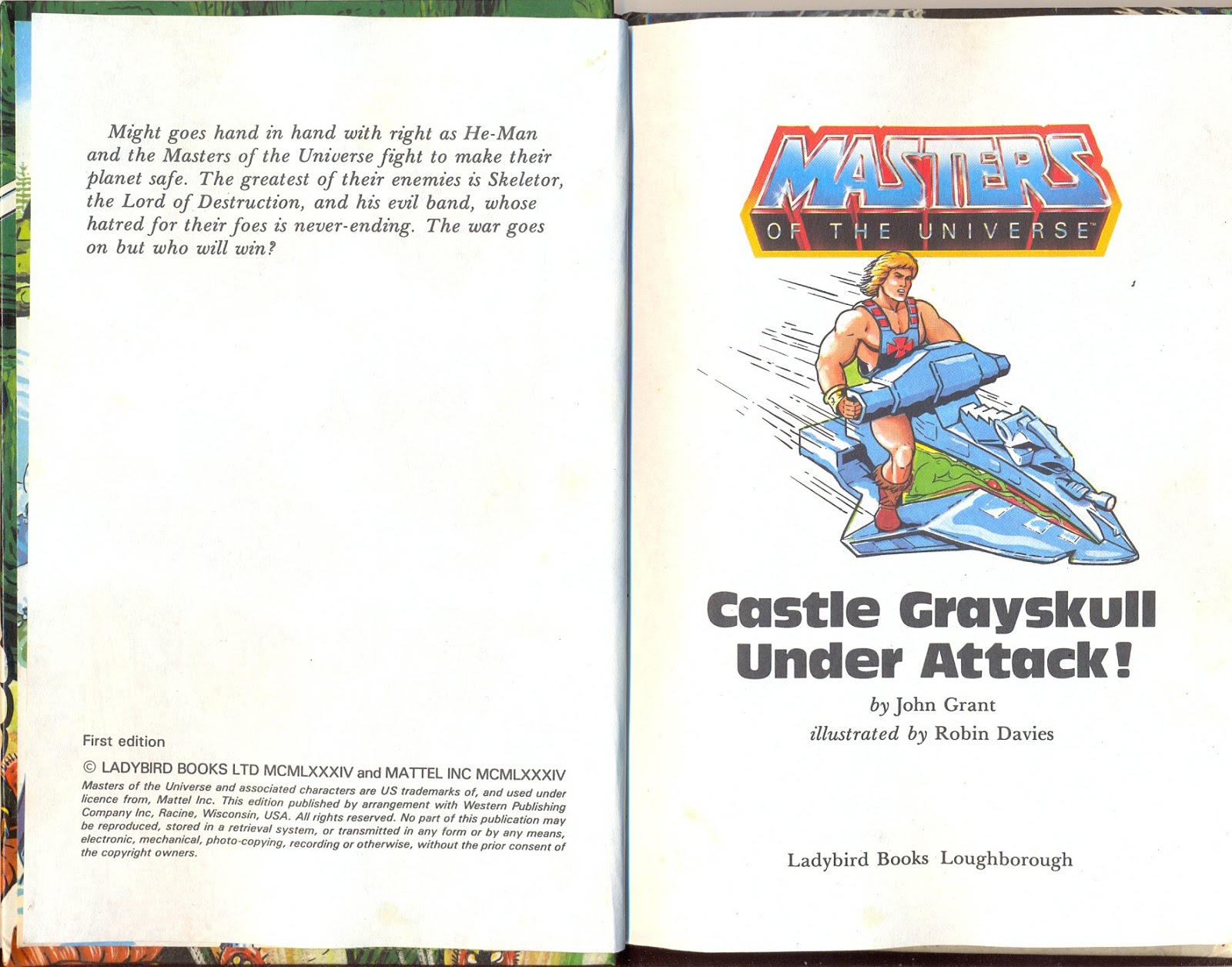 Kolekcja Figurek...: CASTLE GRAYSKULL UNDER ATTACK!