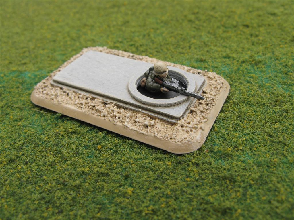 AJ's Wargaming Blog: North Africa Heavy Machine Gun Nest - WIP