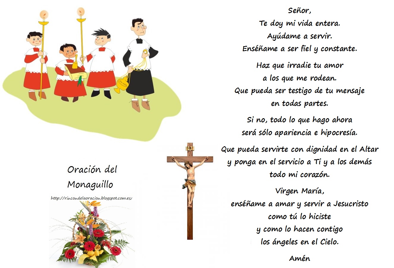 Blog Católico Parroquia Santa María de Baredo-Baiona: Oraciones de los ...