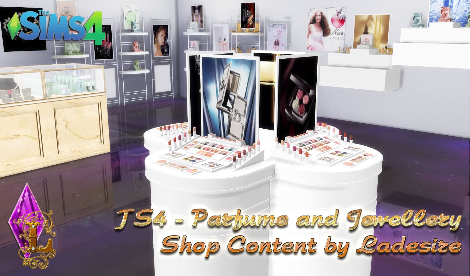 Ladesire's creative corner): TS4 - Parfume and Jewellery Shop Content ...