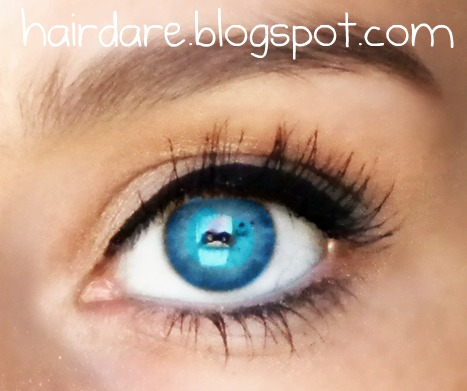 Hair Dare: blue eyed bombshell!!