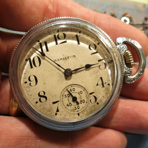 Vintage Hamilton Watch Restoration: 1902 925 Pocket Watch