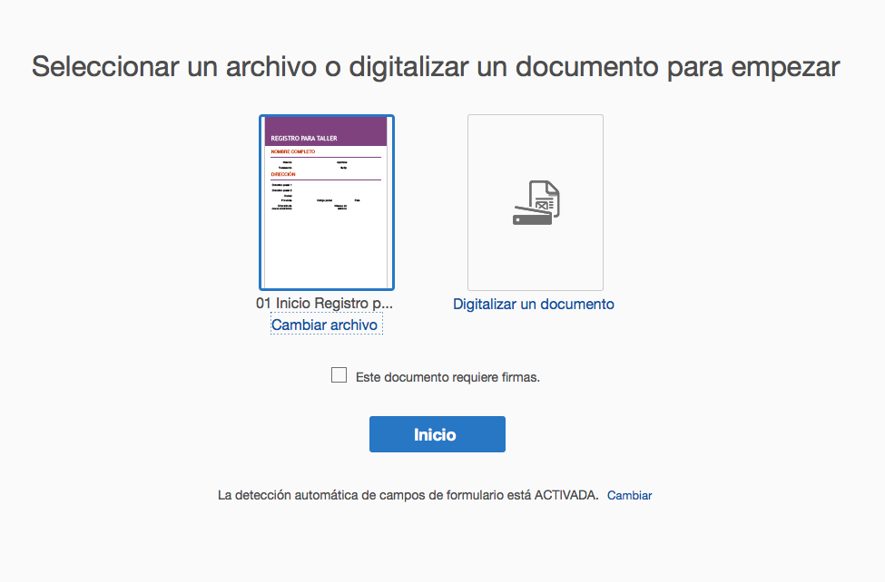 Pre Publicaciones Electrónicas: Formularios
