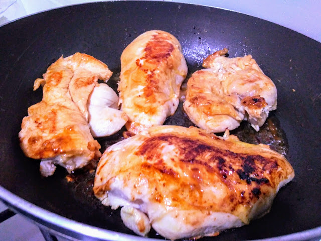 Supremo de Frango ao Molho de Funghi Porcini