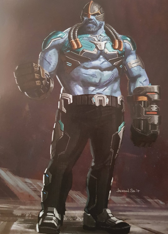 Confira os diferentes visuais de Bron-Char testados para o filme da ...