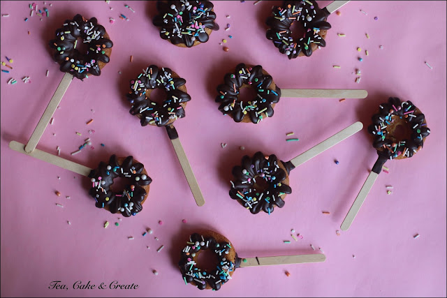 Tea, Cake & Create: Mini Donut Pops