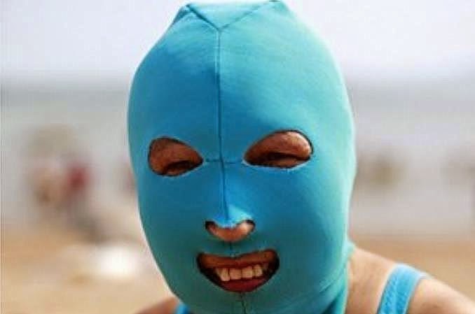 The Flying Tortoise: The Facekini. A Fashion Statement That's Having It ...
