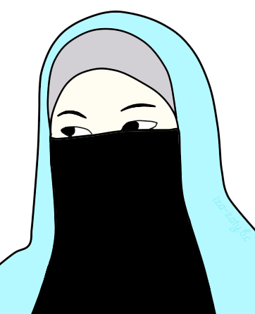 Iza Zaty: Freebies - Doodle Pakai Purdah