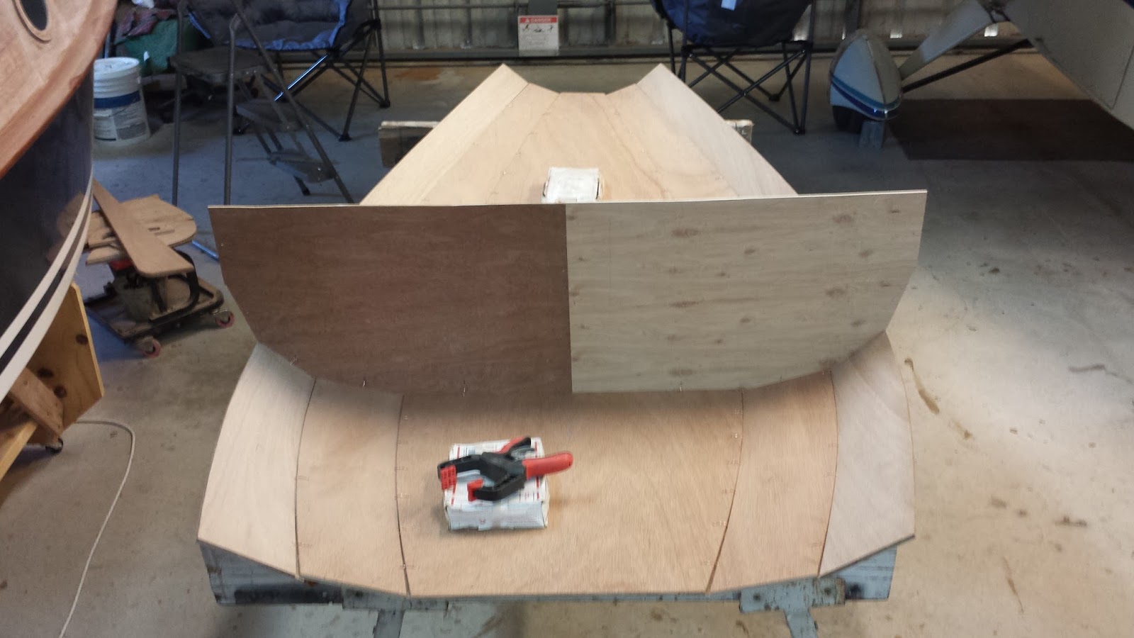 Old Soul Build Pictures: "Two Things" East Port Nesting Pram from left ...