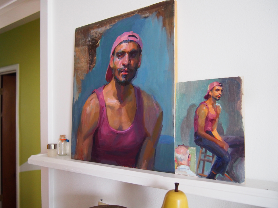 M. Patrizio Paintings + Sketches