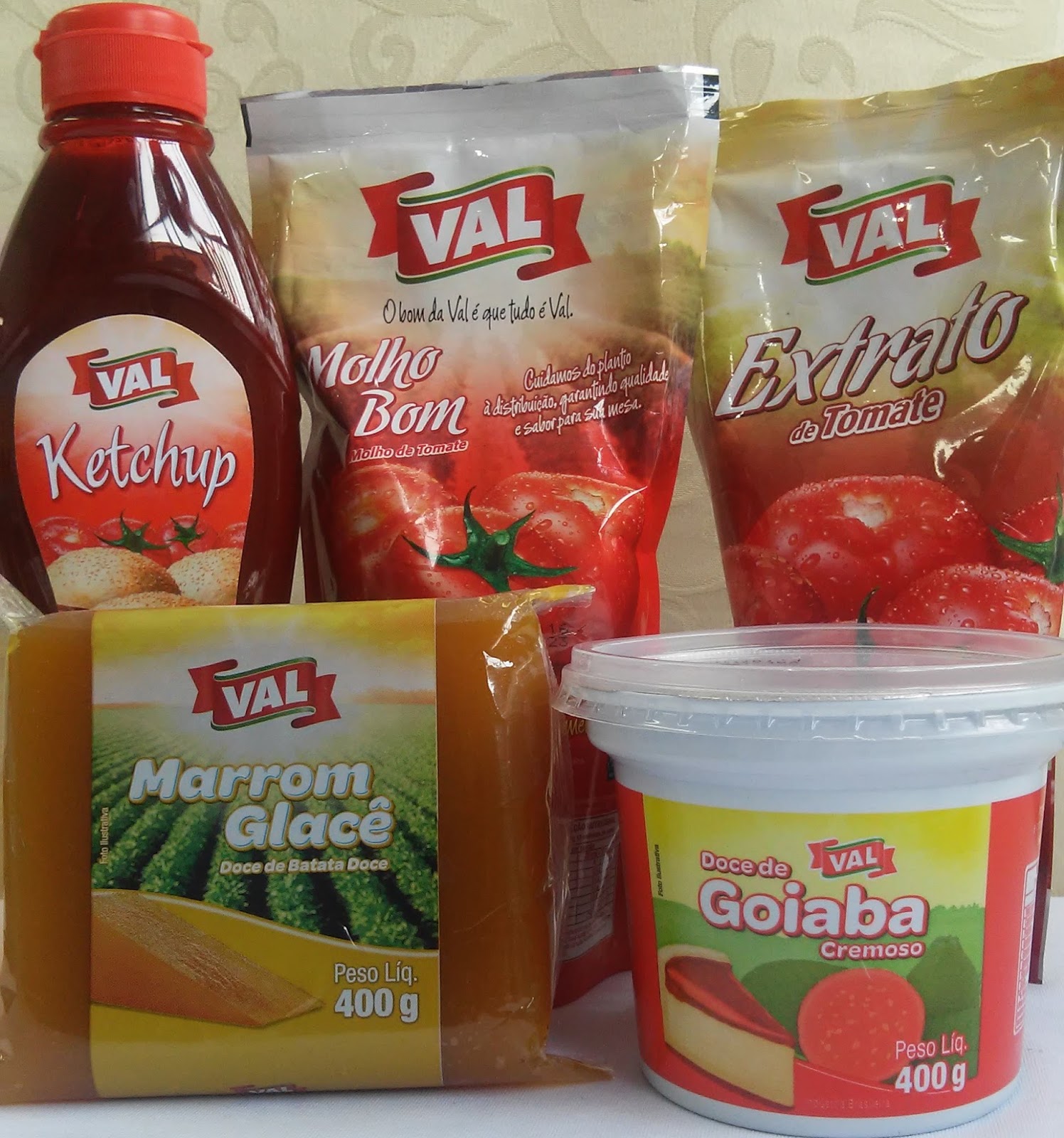 RECEBIDOS! VAL ALIMENTOS! - Princesas do Rei