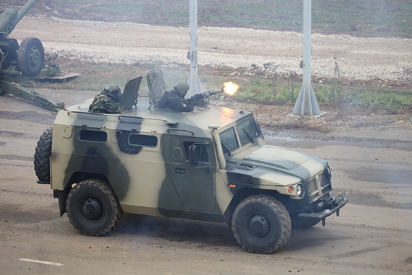 Diario Automotor: GAZ-2330 Tigr Vehículo blindado ligero ..el HMMWV ...