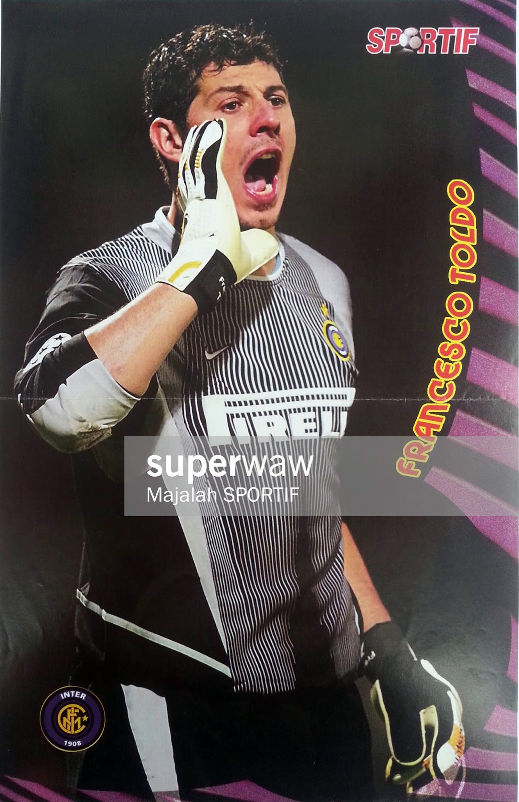 POSTER FRANCESCO TOLDO (INTER MILAN 2002)