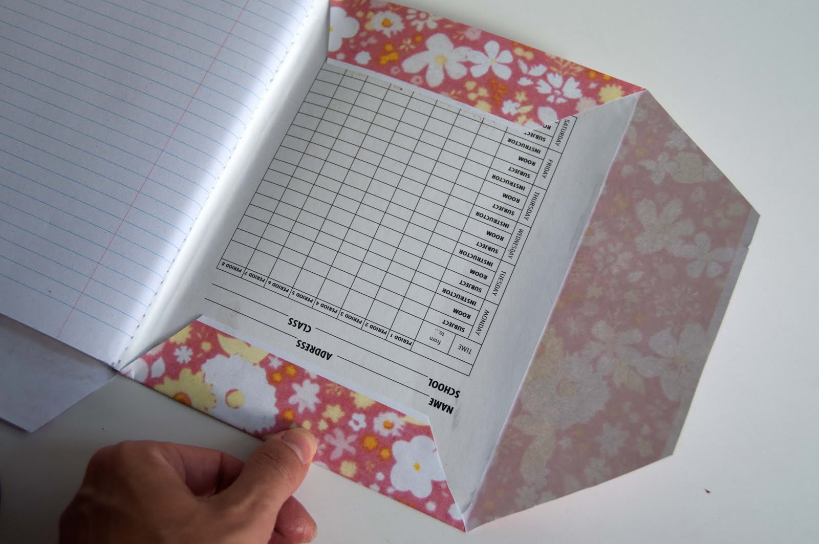 Aesthetic Nest: Craft: Pretty Paper-Covered Composition Books (Tutorial)